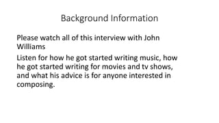 John williams | PPTX