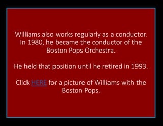 John williams Music in the movies | PPSX