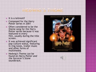 John williams presentation | PPTX