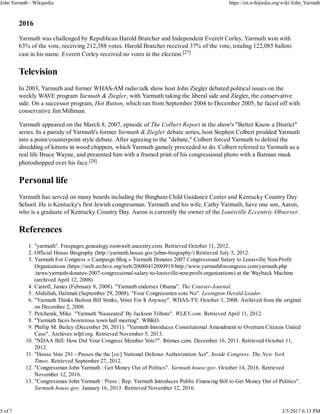 John yarmuth wikipedia(highlighted) | PDF