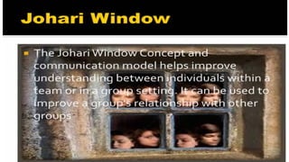 Johari window introduction to identifying the personality attributes | PPT