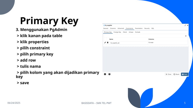 Materi Lengkap Relational Database Management System (RDBMS) | PPTX