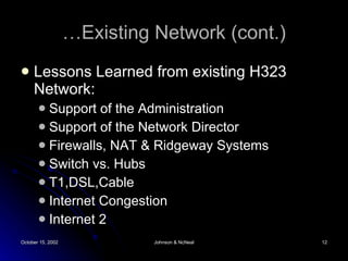 Join Together: An Existing K-20 H323 Video Conferencing Deaf ... | PPT