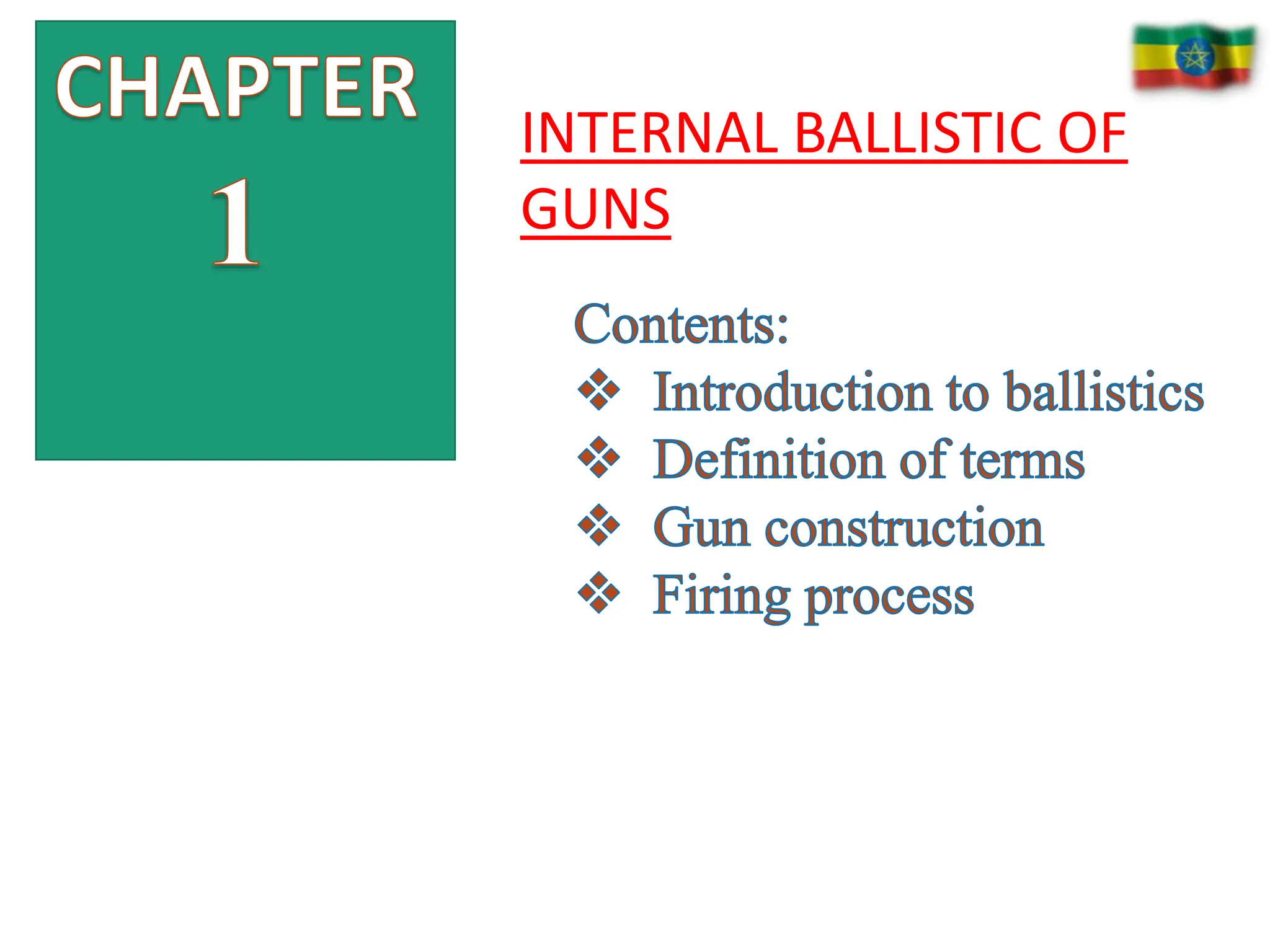 lecture note on internal ballistics .pptx