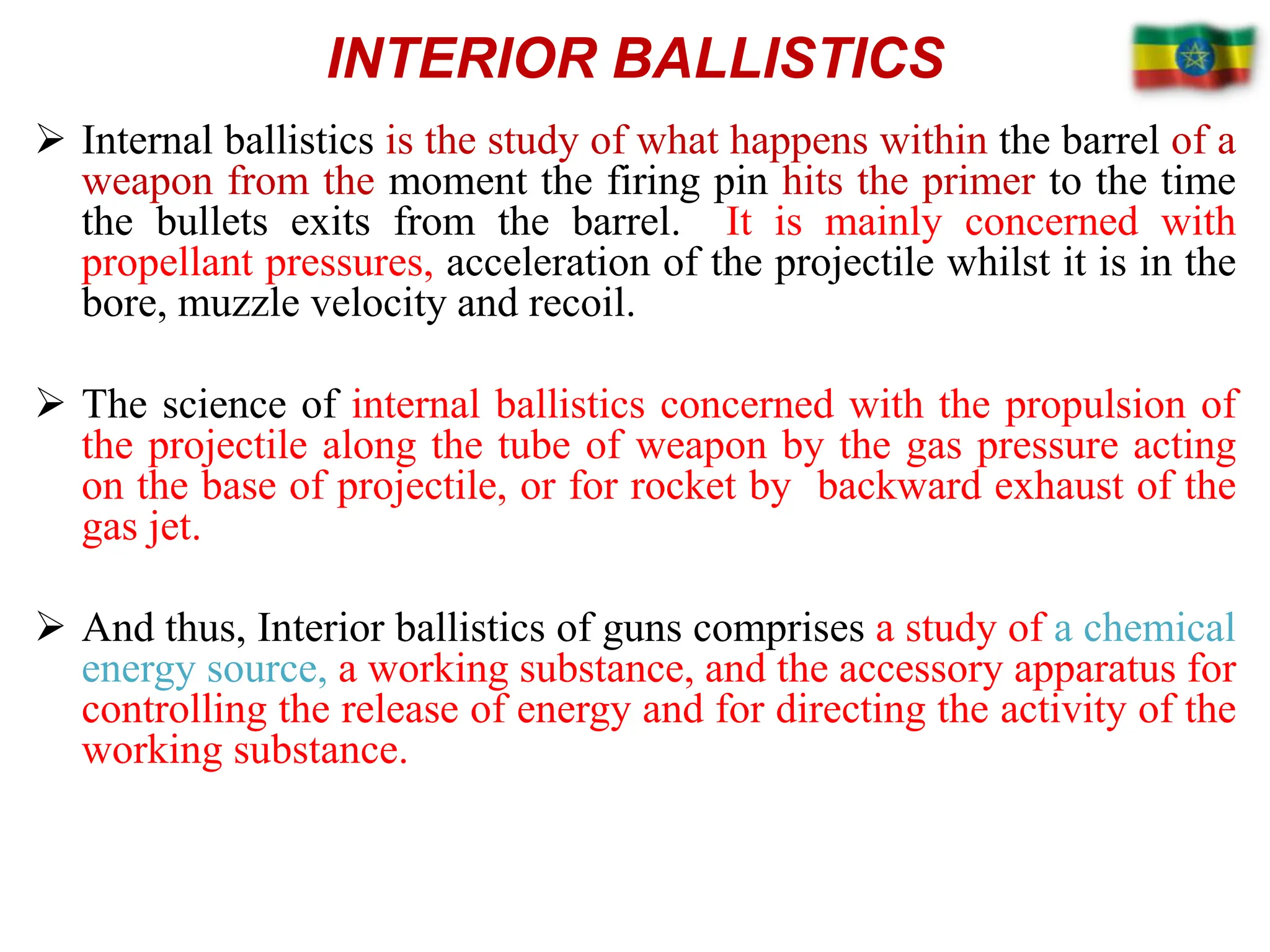 lecture note on internal ballistics .pptx