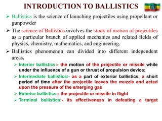 lecture note on internal ballistics .pptx