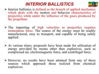 lecture note on internal ballistics .pptx