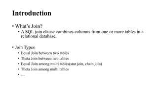 Join algorithm in MapReduce | PPTX