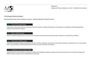 Advanced Threat Detection in ICS – SCADA Environments | PDF | Cloud Computing | Internet