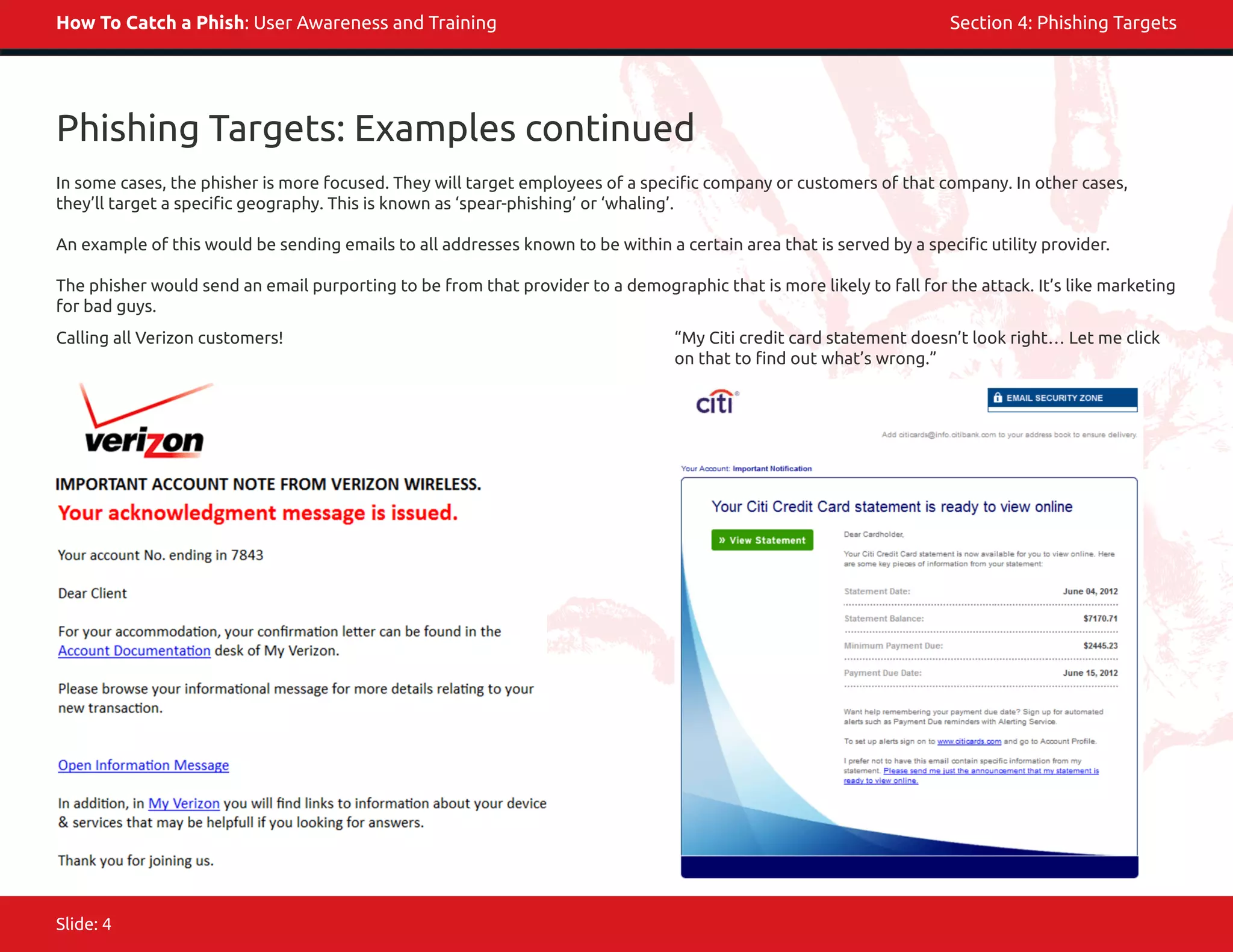 How To Catch a Phish: User Awareness and Training | PDF