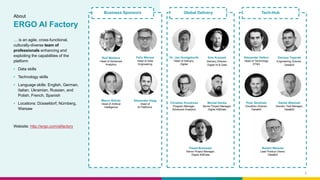 ERGO AI Factory - Insurer Innovation Award 2022 | PPT