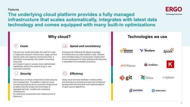 ERGO AI Factory - Insurer Innovation Award 2022 | PPT
