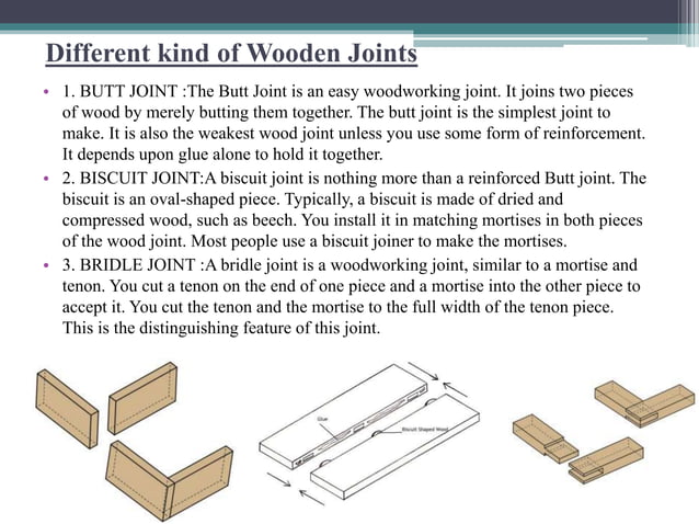 Joinery and process | PPTX