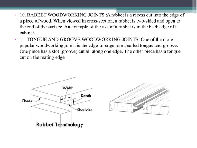 Joinery and process | PPTX