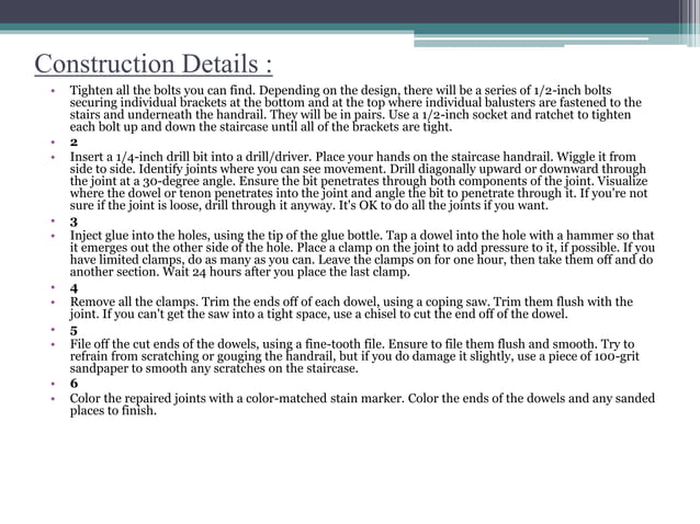 Joinery and process | PPTX