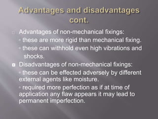 Joining and fixing techniques | PPTX