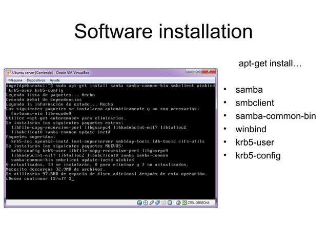 Joining An Ubuntu Machine To An Active Directory Ppt