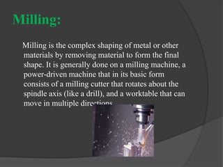 Joining,cutting,surface treatment process | PPTX