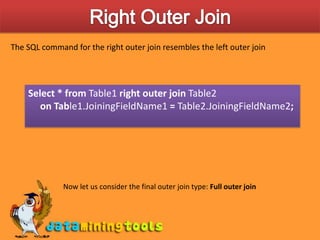 MS Sql Server: Joining Databases | PPTX