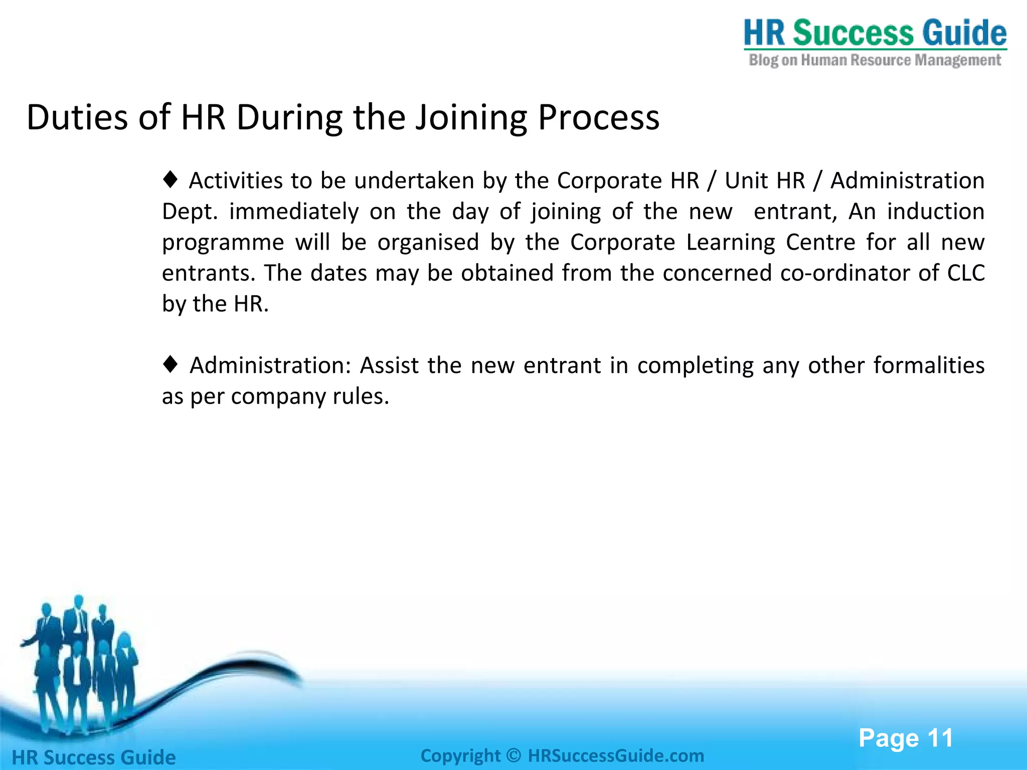 Joining Formalities | PPT