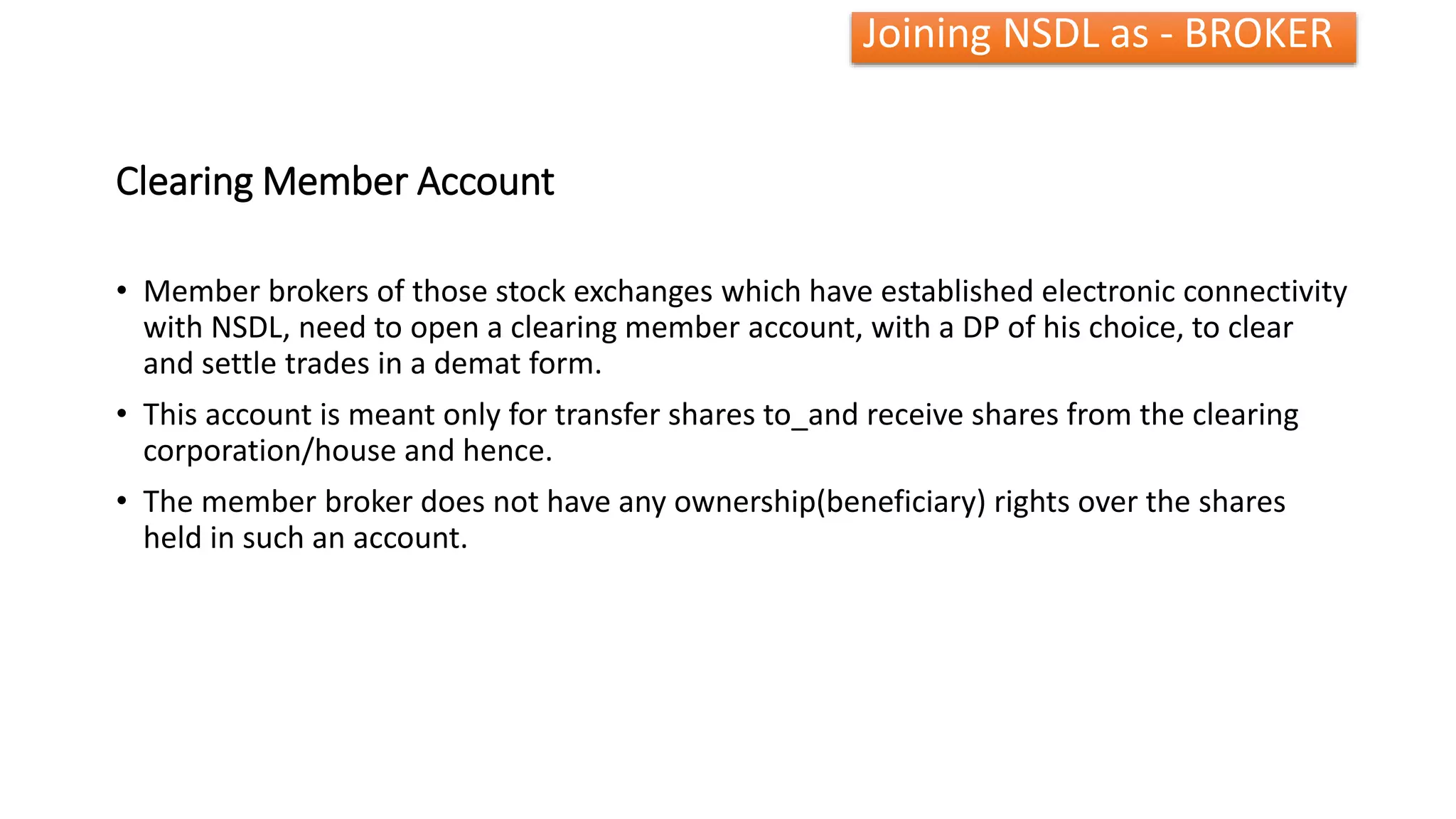JOINING NSDL DP AS - BROKER.pptx