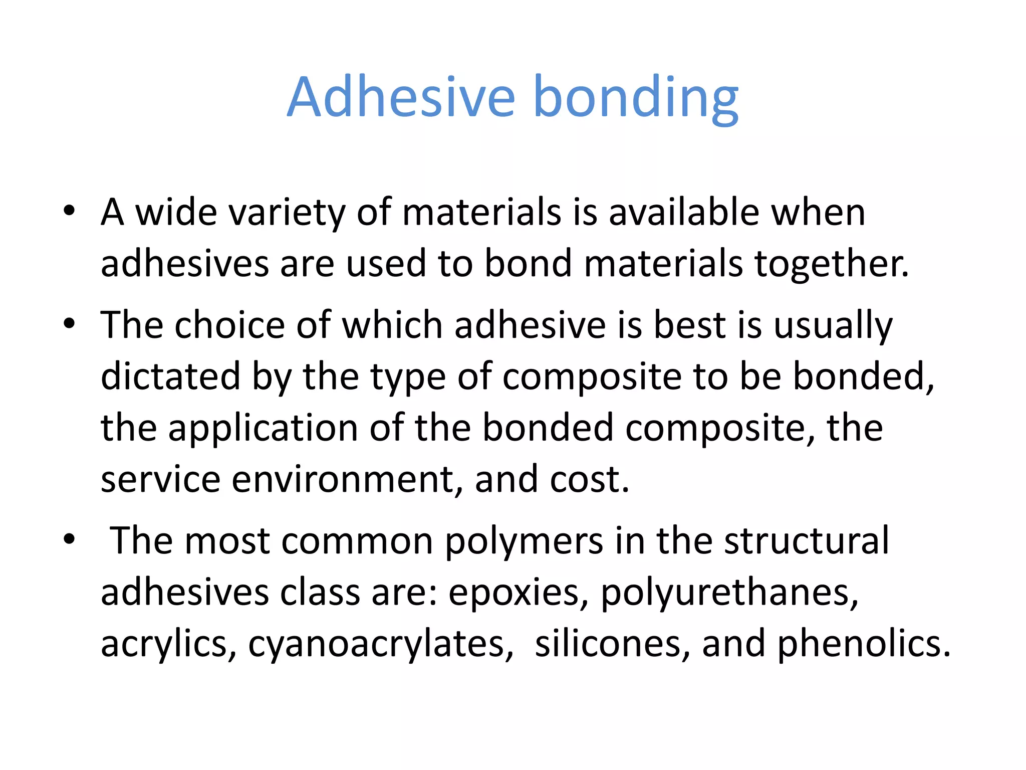 Joining Of Advanced Composites | PPTX