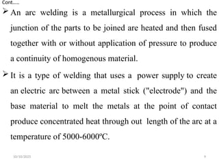 Metal Joining process. soldering welding pptx | PPTX