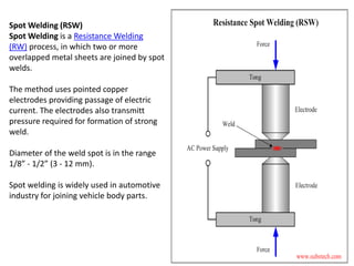 Joining processes (welding) | PPTX