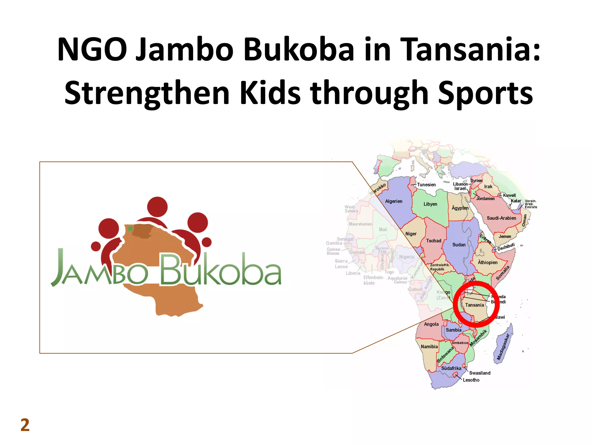 Join jambo bukoba for children and youth in tanzania | PPT