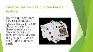 Join me in learning ppt 1st presentation - work in progress | PPTX