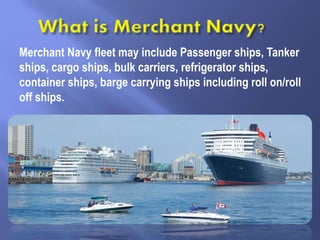 Join merchant navy | PPTX