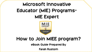 MIEE PROGRAM | PDF