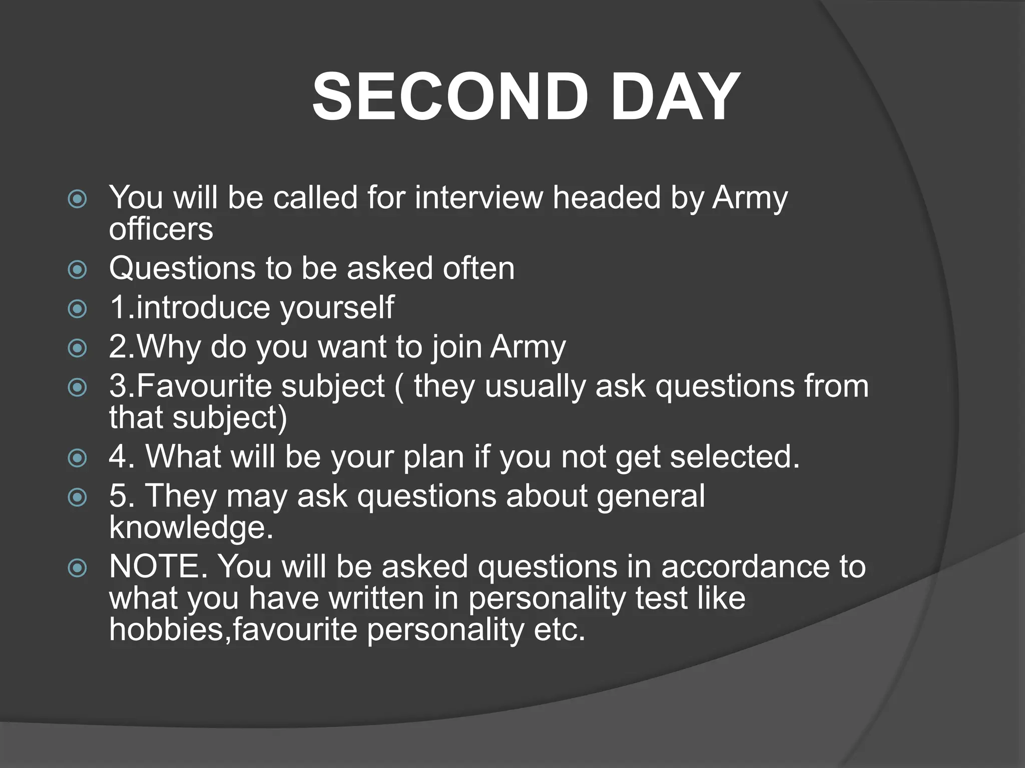 Induction As Medical Cadets In Indian Army.pptx