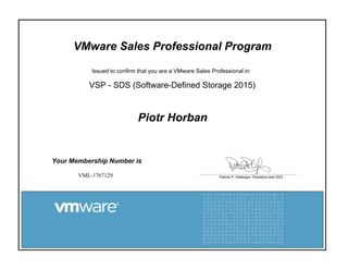 VSP certificates | PDF