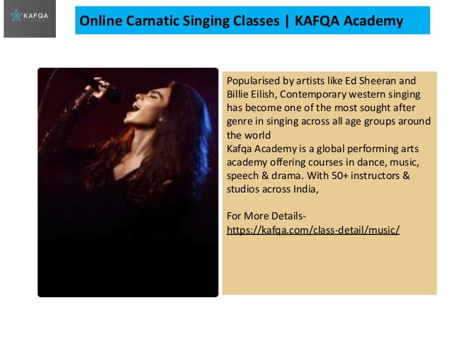 Join Performing Arts Classes Online | KAFQA Academy | PDF