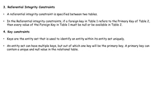 Joins & constraints | PPT