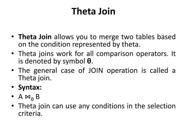 joins in dbms its describes about how joins are important and necessity ...