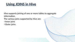 JOINS in SQL RDBMS database management in hive.pptx