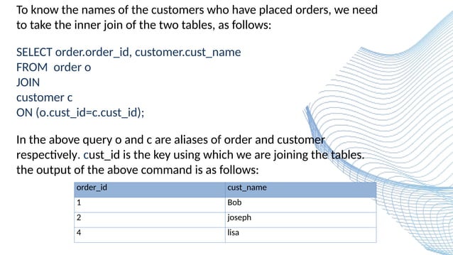 JOINS in SQL RDBMS database management in hive.pptx