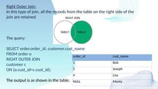 JOINS in SQL RDBMS database management in hive.pptx