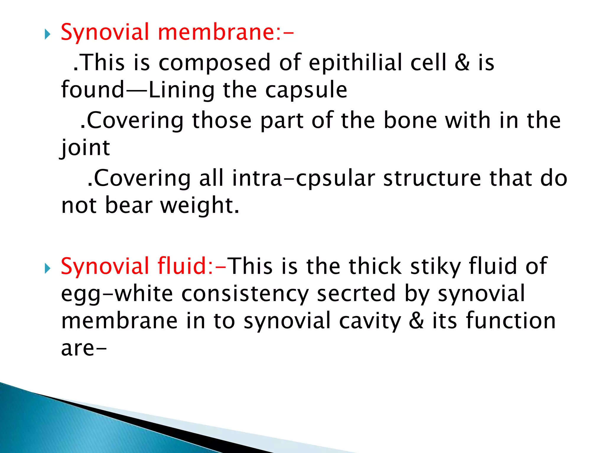 ppt on Joint | PPTX