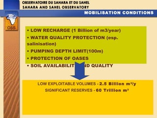 Joint Management of Shared Resources: North West Sahara Aquifer System ...
