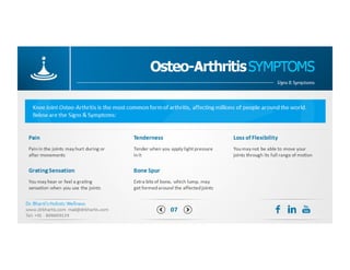 Osteo-Arthritis Information Booklet | PDF