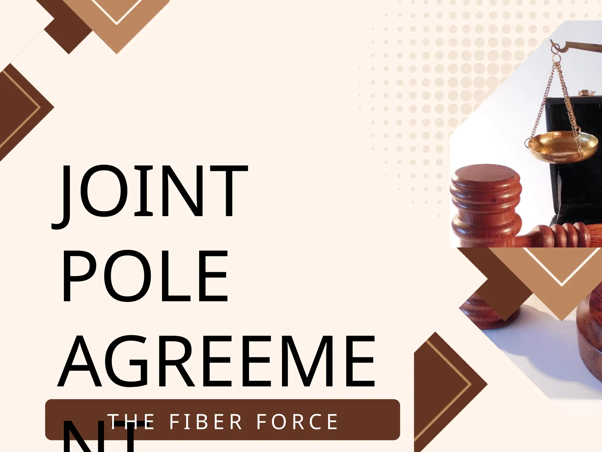JOINT-POLE-AGREEMENT. Ppt. A slide show of joint pole report | PPTX