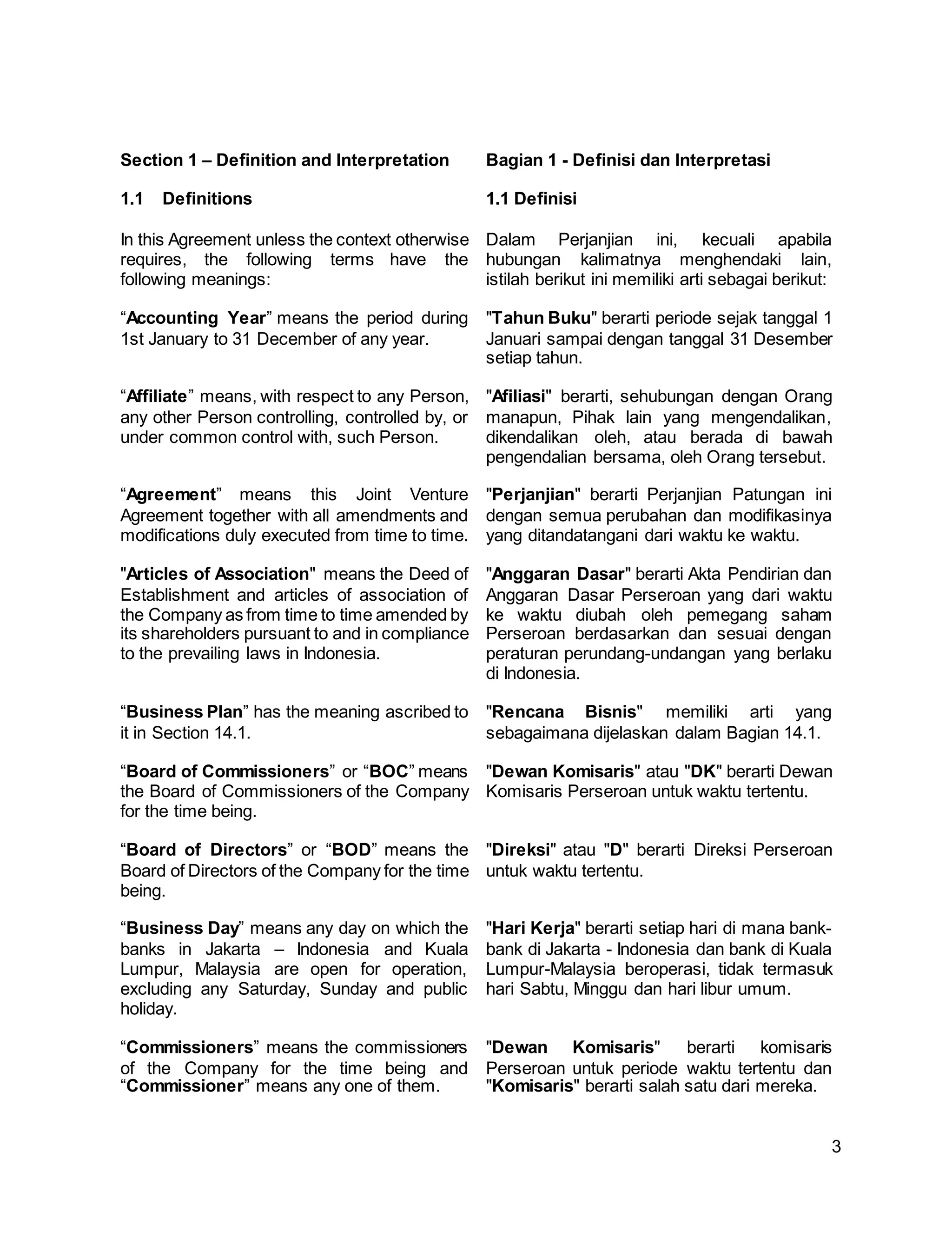 Joint venture-agreement-Eng-IND (Beli Perjanjian, Hub: 08118887270 (WA ...