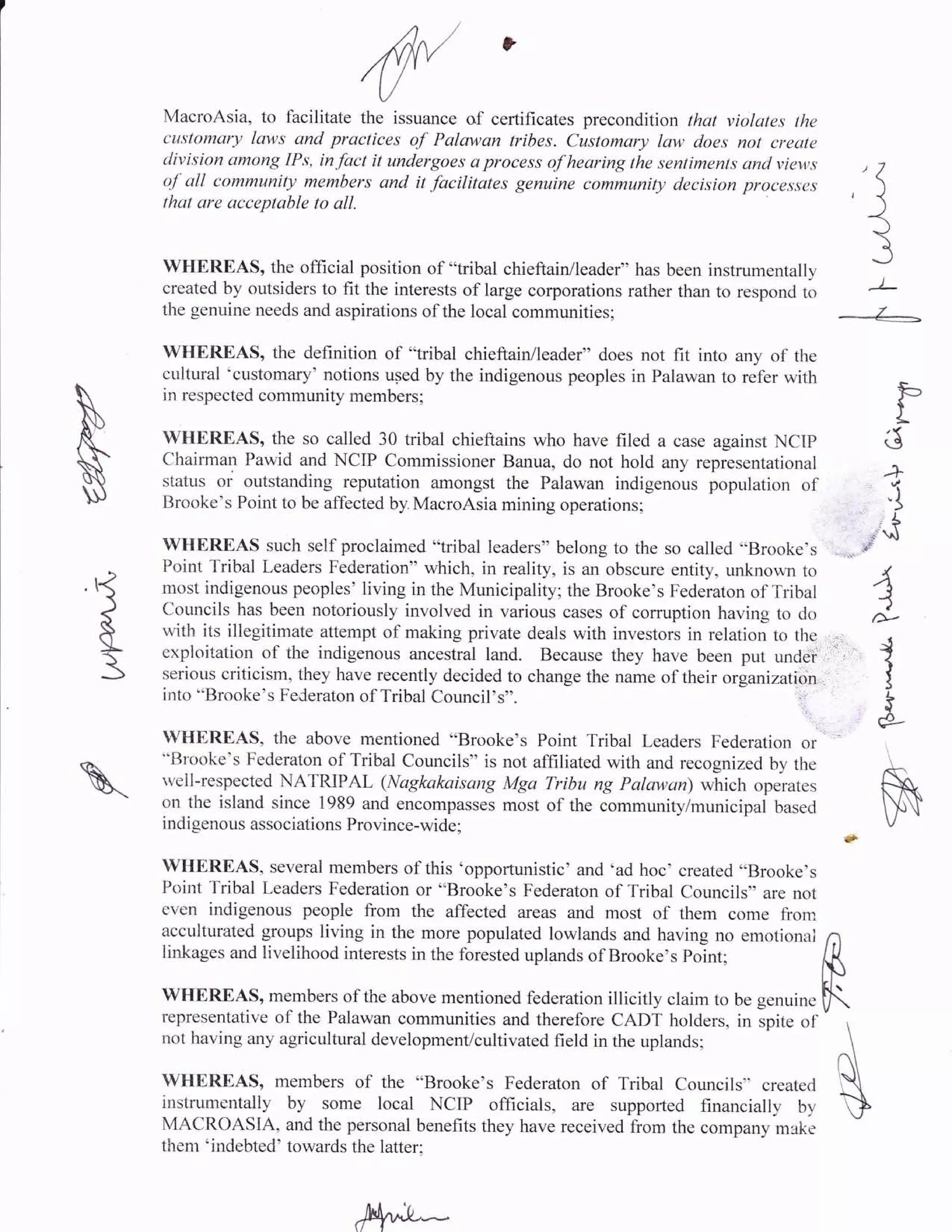 Joint Affidavit English Version | PDF