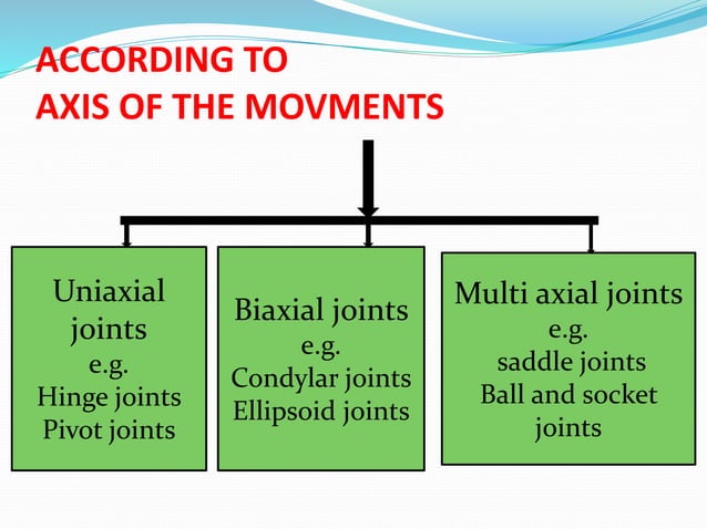 Joints anatomy and physiology | PPTX | Death, Injury, or Military ...