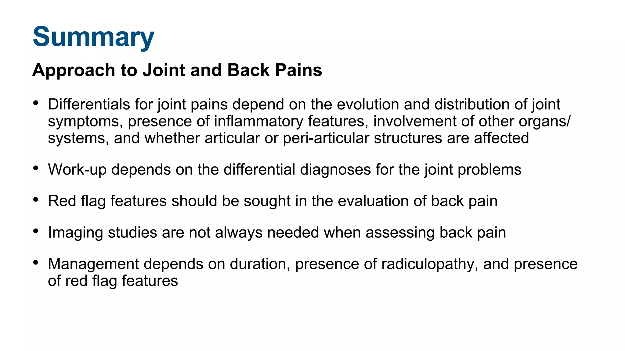 Joint and Back Pain Approach.pptx