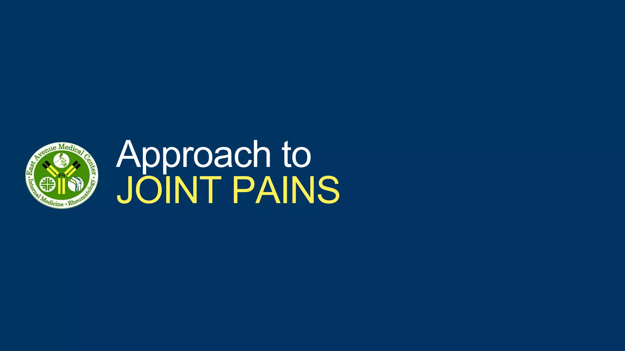 Joint and Back Pain Approach.pptx