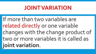 Joint and Combined Variation.pptx
